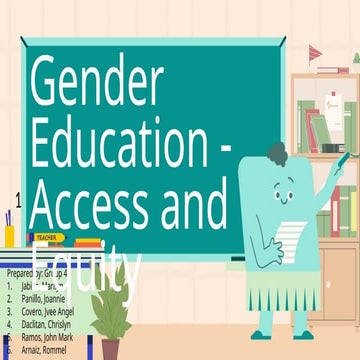GENDER EDUCATION REPORTING.pptxdddkjujsdnh | PPTX