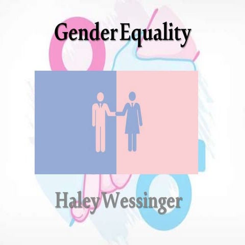 Gender equality | PPTX