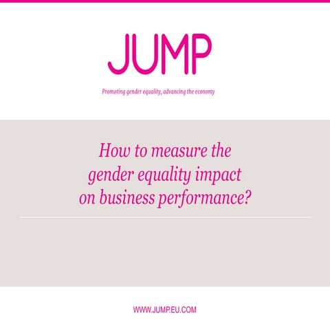 Gender Equality Business Performance 2016 Ppt