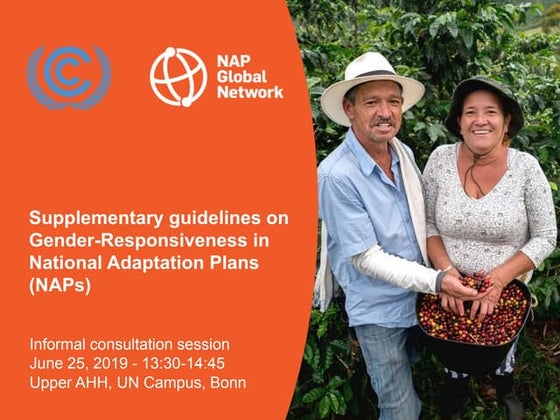 Gender-responsive National Adaptation Plan (NAP) Processes | PPT