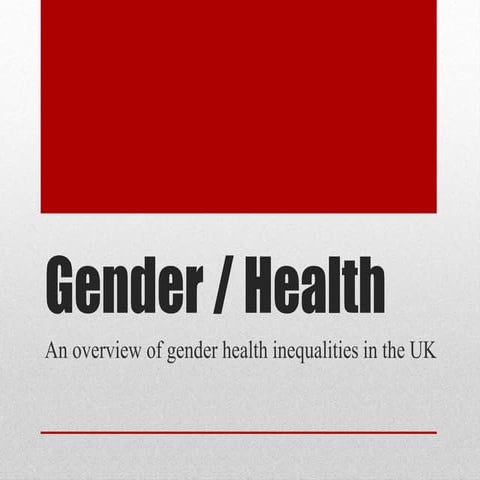 Health & Social Class | PPT
