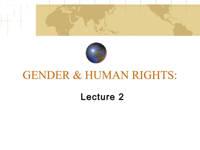 Human Rights