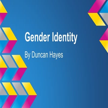 Gender identity | PPTX