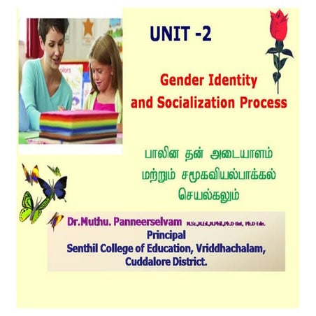 Gender identity and socialization process | PDF