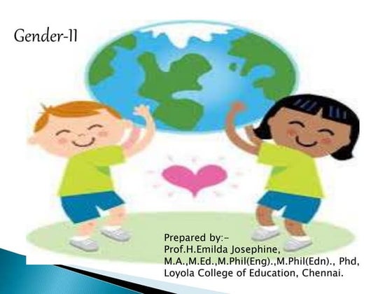 Gender roles in the family | PPT