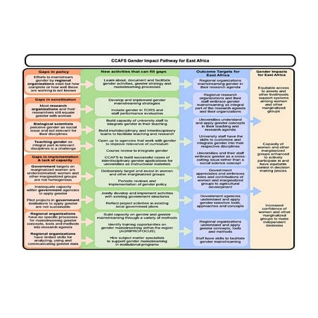 Gender Impact Pathway East Africa | PDF