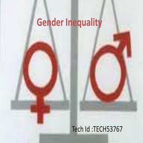 Gender inequality | PPT