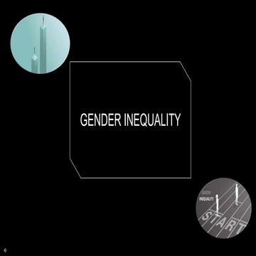 Gender inequality | PPTX | Debated Sensitive Social Issues | Sensitive ...