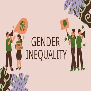 Gender inequality in india | PPTX