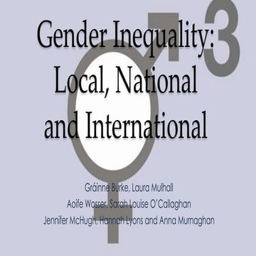 Gender Inequality | PPT