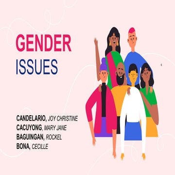 Gender issues | PPTX