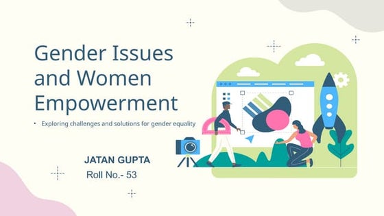 Presentation on women empowerment | PPTX