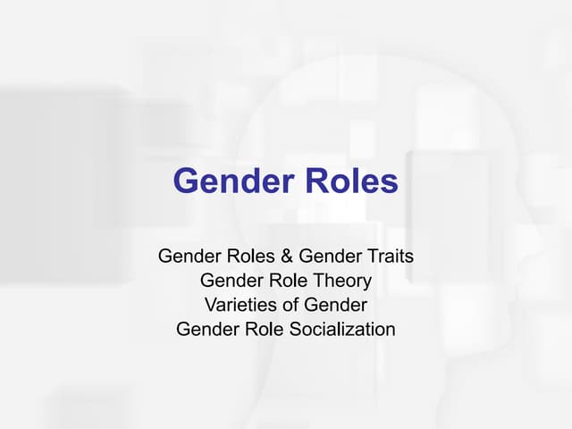 Gender-based communication | PPTX