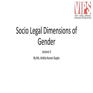 Gender Lecture 3 Pdf Free Download