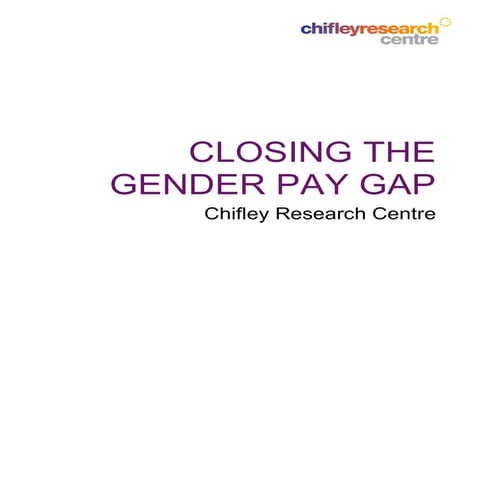 Closing the Gender Pay Gap | PDF