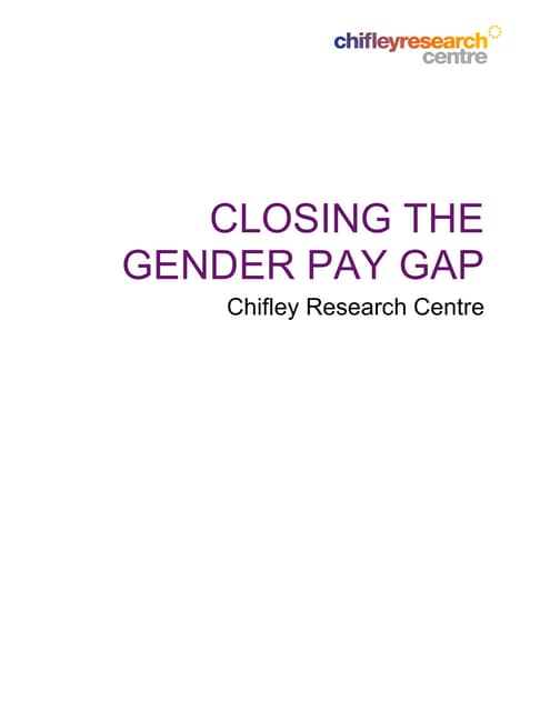 Gender wage gap | PPT