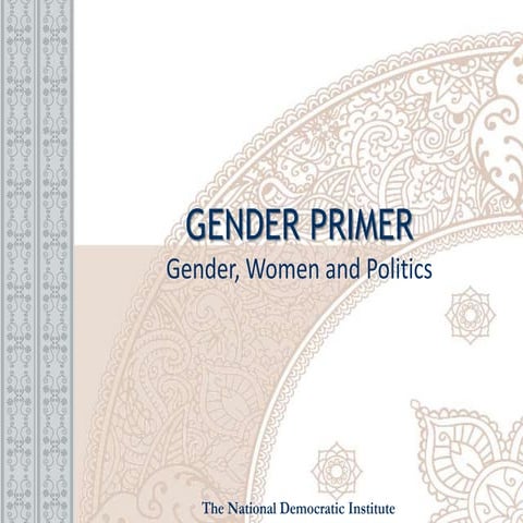 Gender Primer training for women. ppt | PPT