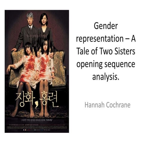 Gender representation – a tale of two sisters | PPTX