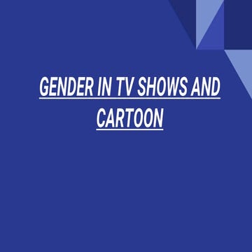 Gender role | PPT