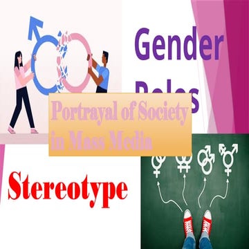 MEDIA AND INFORMATION LITERACY - GENDER ROLES | PPTX