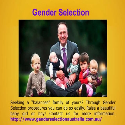 Gender Selection | PPTX