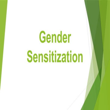 GENDER SENSITISATION in govt workplace .pptx