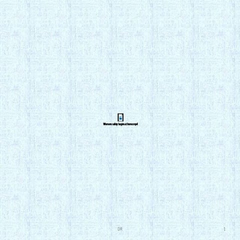 Gender sensitivity | PPTX