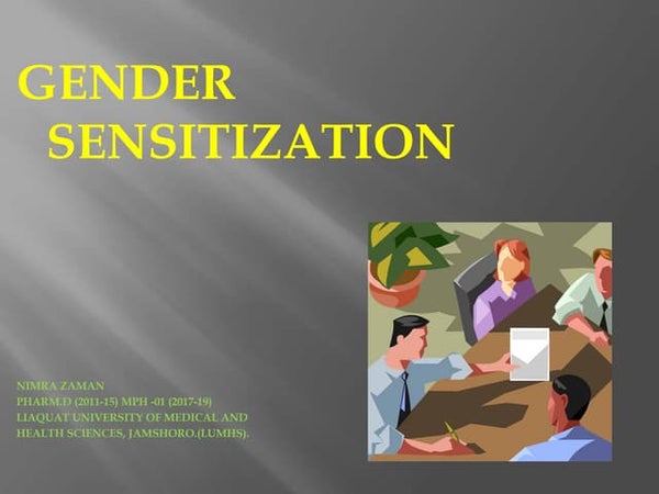 Lecture 11 Sex And Gender