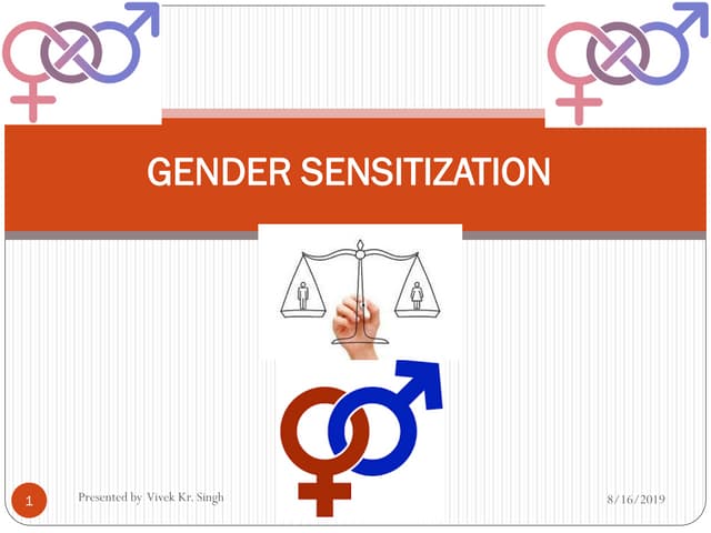 Gender Sensitization Ppt