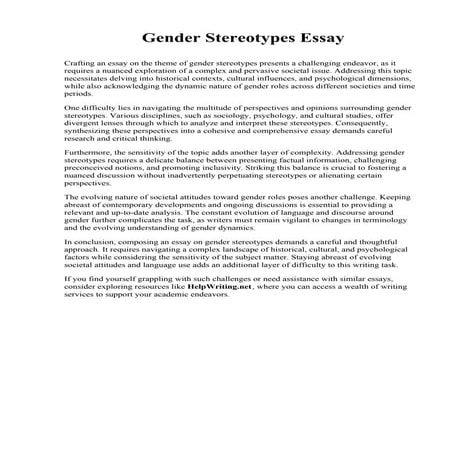 Gender Stereotypes Essay.pdf