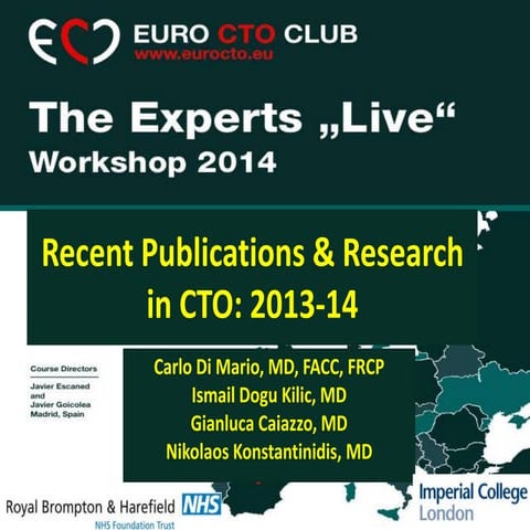 Summary of landmark CTO clinical trials and highlights from registries | PPTX