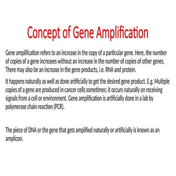 Gene Amplification 1111111111111111.pptx