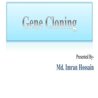 Gene Cloning.pptx