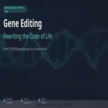 CRISPR AND ITS APPLICATION in modern era | PPTX