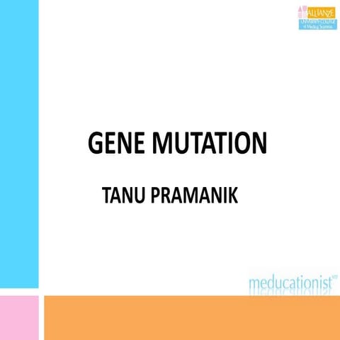 Bio 10 - Genetics Mutations | PPT