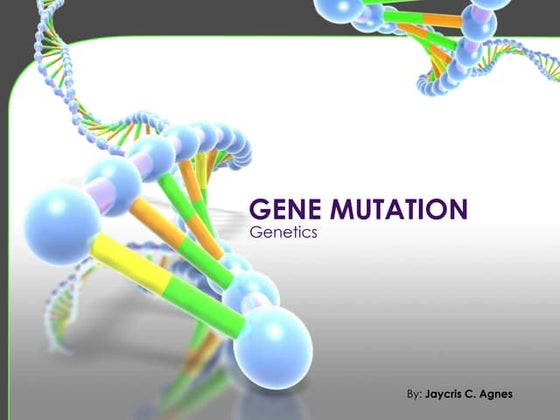 Gene mutation and its types | PPT | Genetics | Science