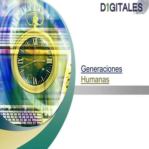 Generaciones humanas | PPSX