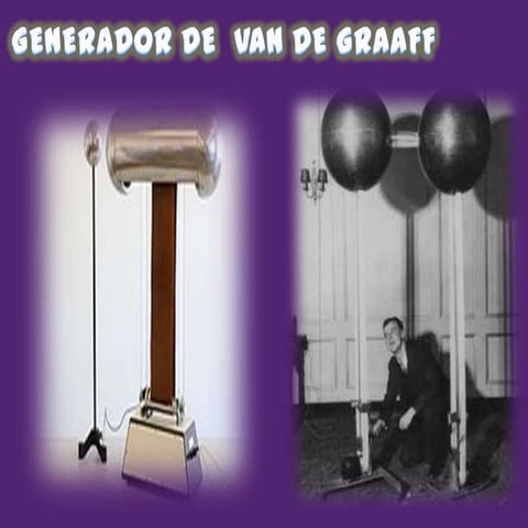 Generador de van de graaff expocicion | PPTX