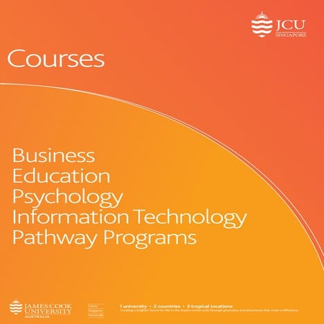 General Program Brochure: JCU Singapore | PDF