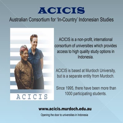 Structure of ACICIS | PDF