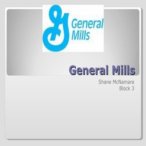 General Mills | PPT