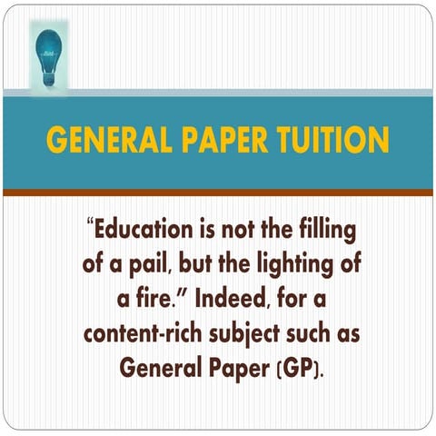 General paper | PPT