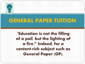 GP Tuition | PPT