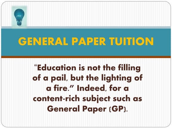 General Paper - The Big Picture | PDF | Science