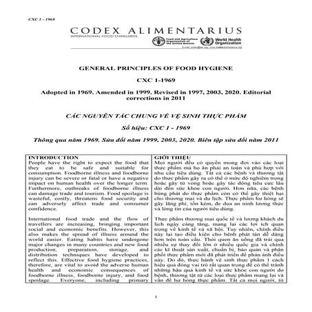 General principles-of-food-hygiene-haccp-2020/ Các nguyên tắc chung về ...