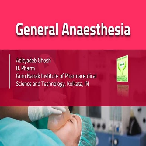 Stages Of Anesthesia Pptx