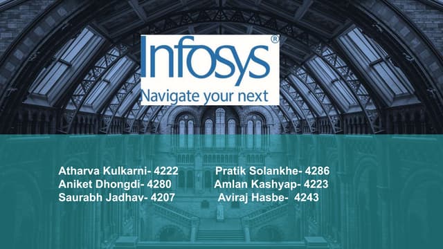 Infosys ppt. | PPTX