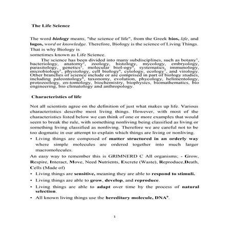 General biology | PDF