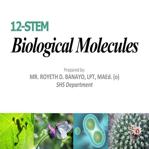 General Biology 1_Biological Molecules.pptx