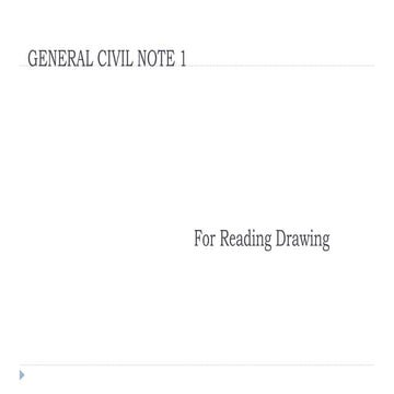 General civil note 1 | PPTX